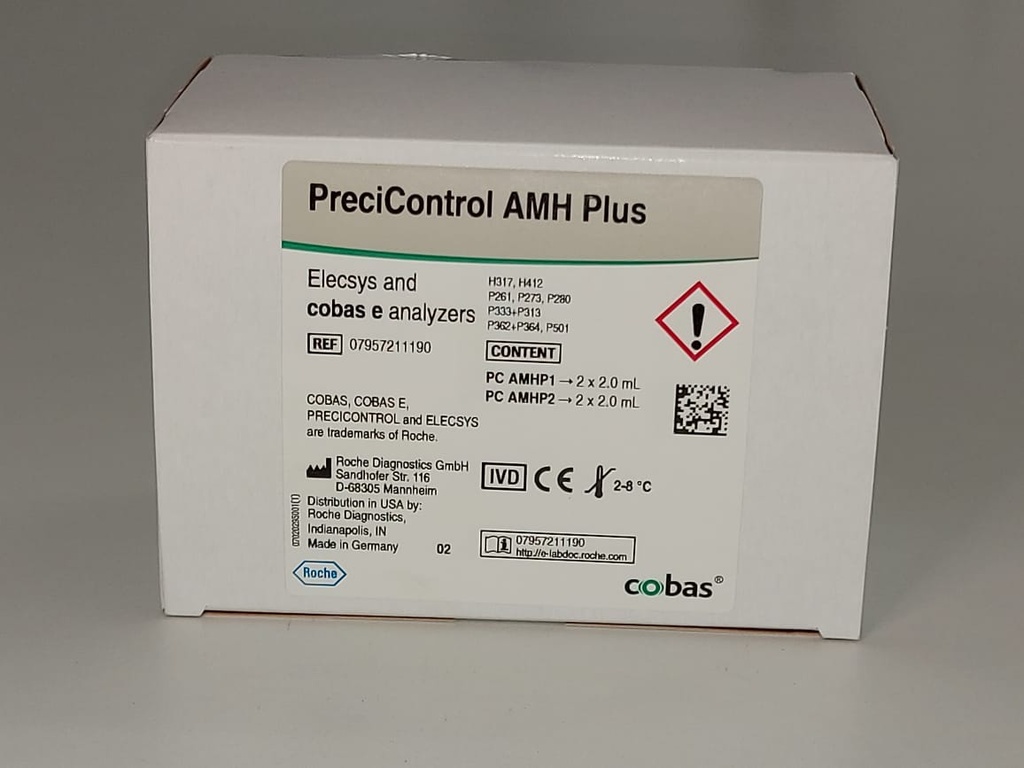 ROCHE ELECSYS PRECICONTROL AMH PLUS ((2+2) X 2ml) | Aldeal Lab-Tech Limited